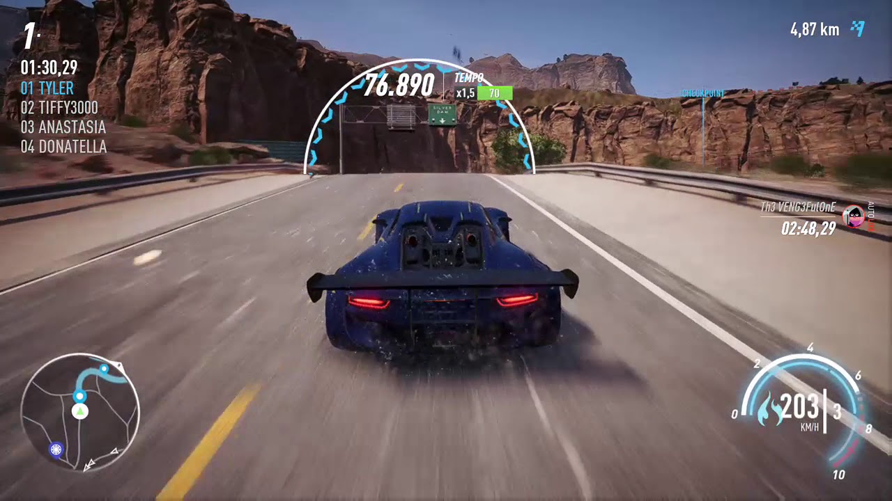 Need for Speed Payback Sprintrennen mit Porsche 918 Spyder - YouTube