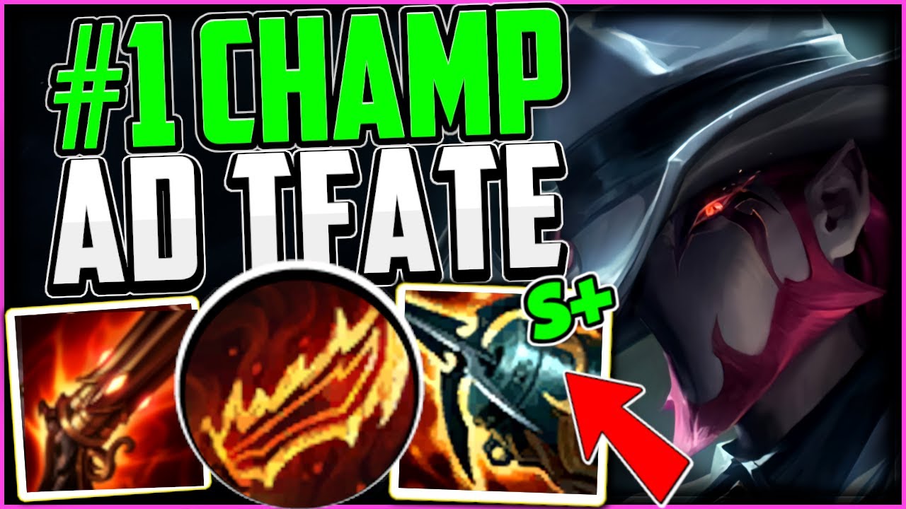 AD TWISTED FATE IS #1 (USE BEFORE IT'S NERFED) How to AD TF & CARRY ...