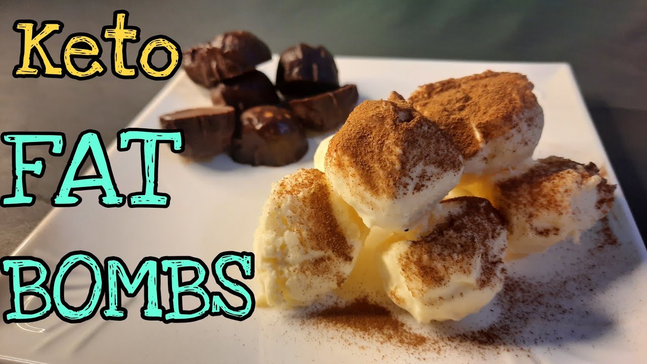 KETO FAT BOMBS | Creamcheese and Chocolate Low carb/keto fat bombs ...