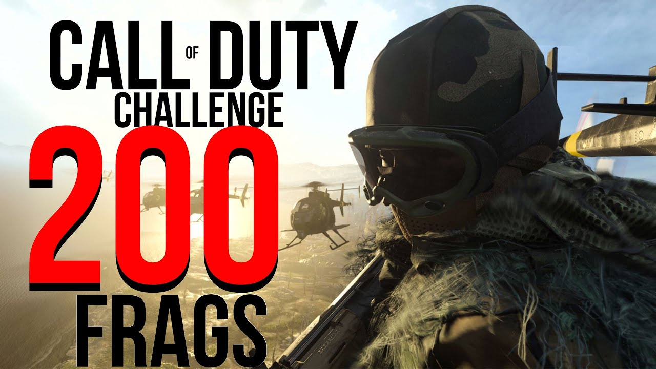 Call of Duty. 200 frags challenge. Joint operation - YouTube