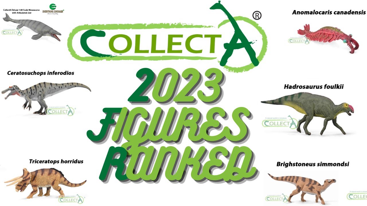 Ranking All Collecta 2023 Prehistoric Figures, Collecta 2023 Part 4 ...
