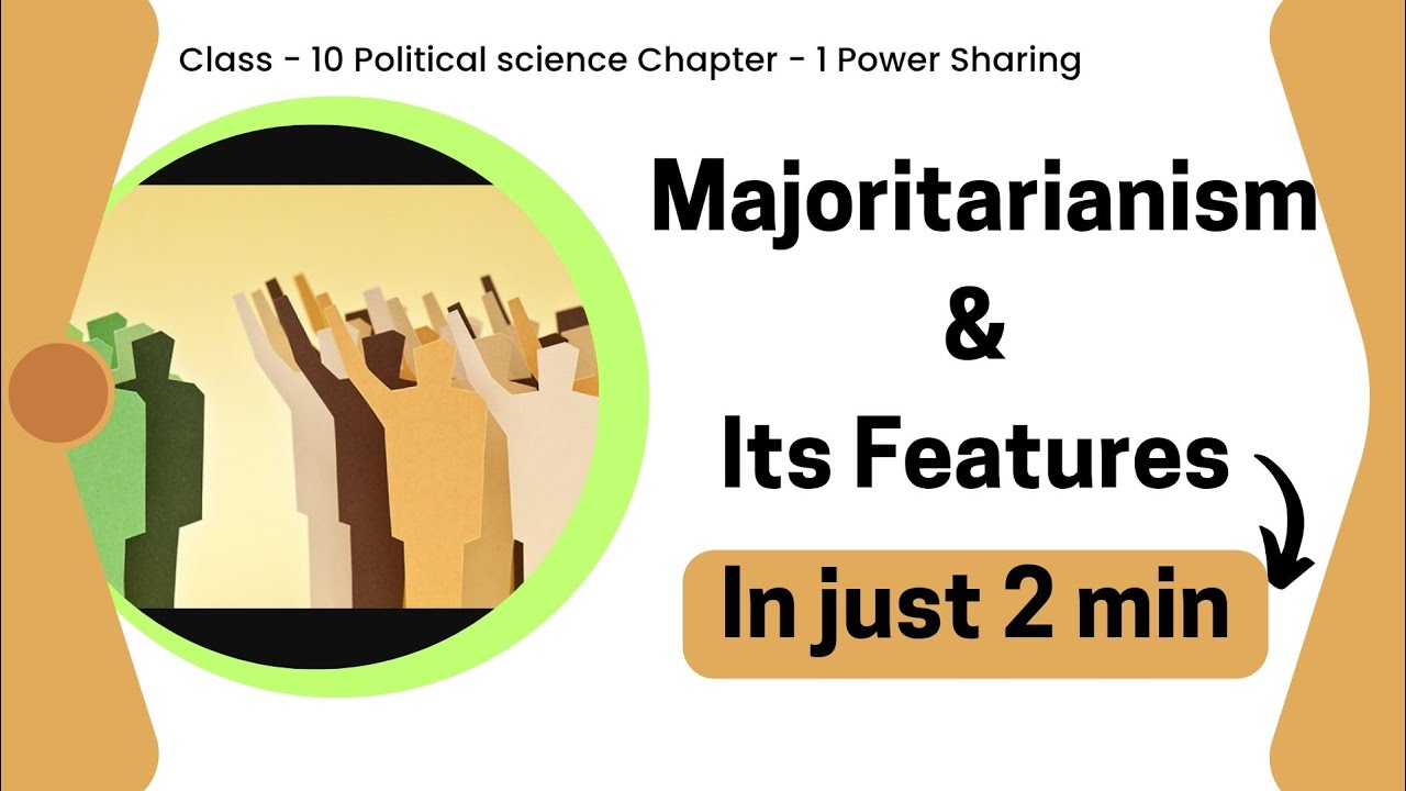 What is majoritarianism and its features| #majoritarianism # ...