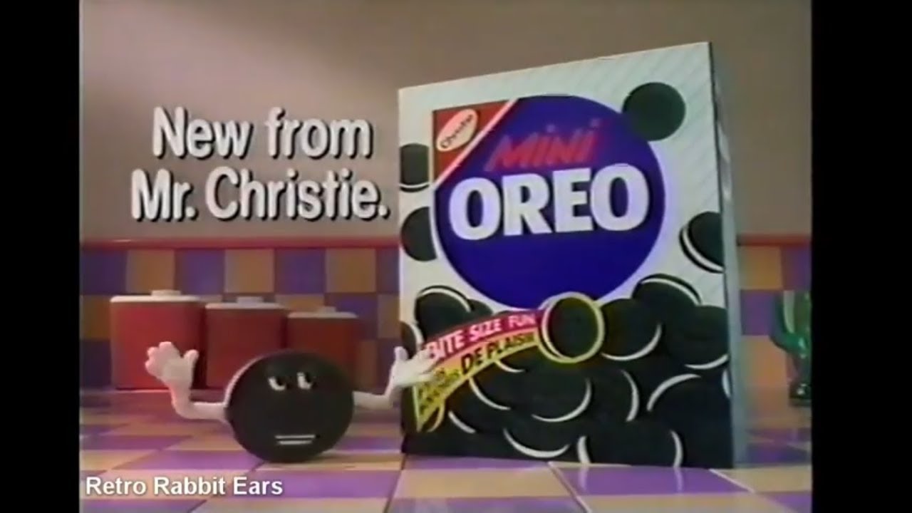 Mini Oreo Introduction Commercial From 1991 - YouTube