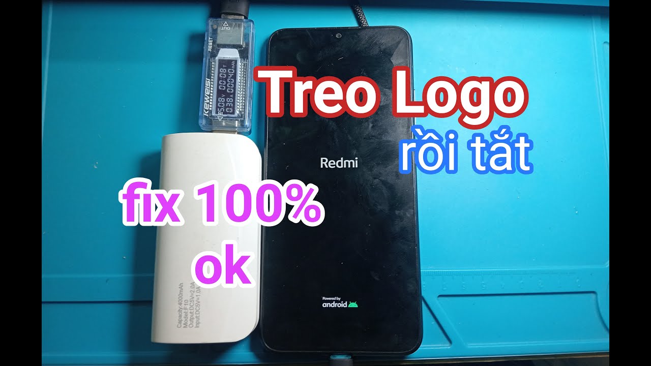 Redmi treo logo rồi tắt - Sạc không vào pin - Khắc phục 100% thành công ...