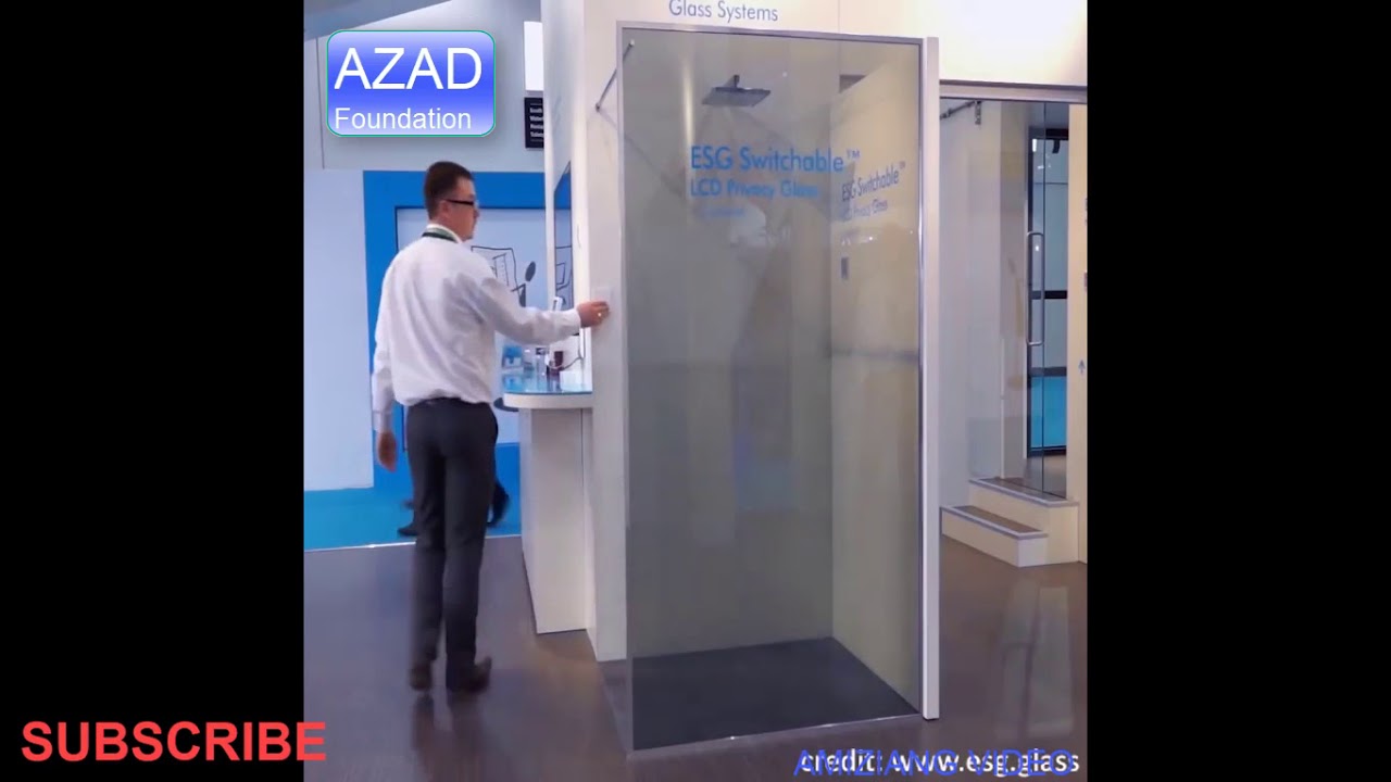 ESG Switchable LCD Instant Privacy Glass - YouTube
