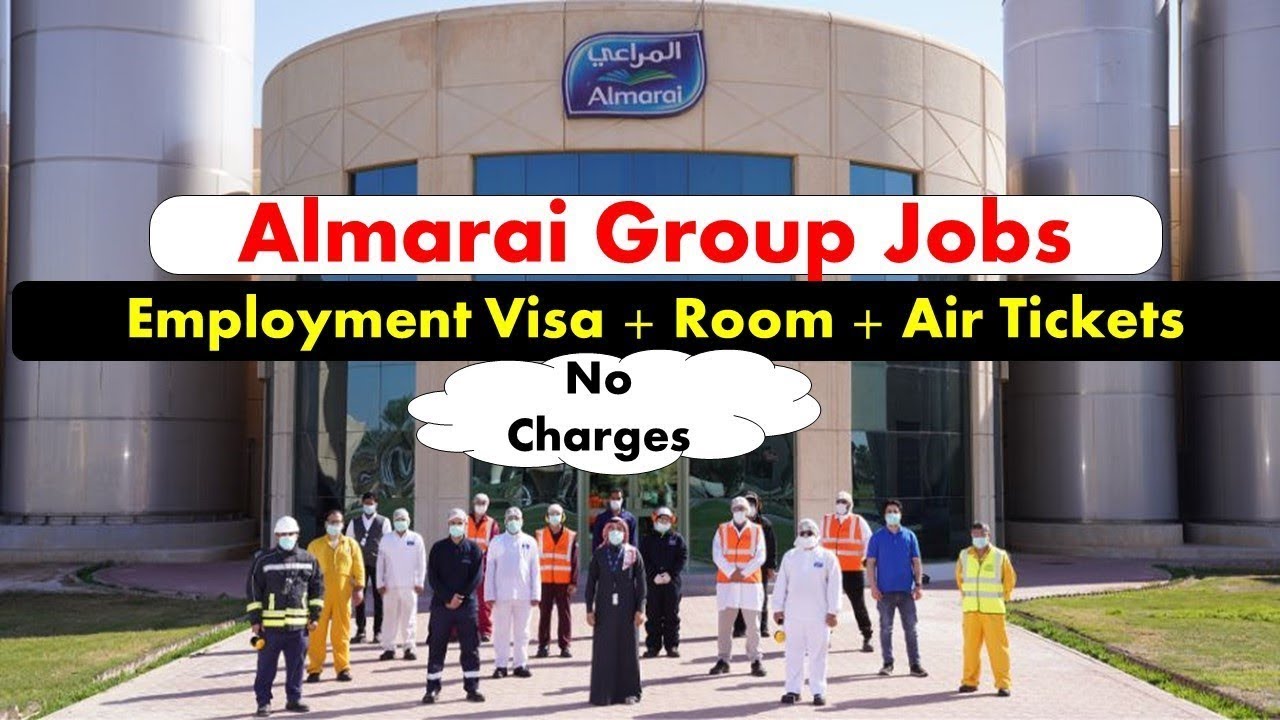 Almarai Company Hiring Staff Now In Dubai With Free Visa & Room 2025 ...