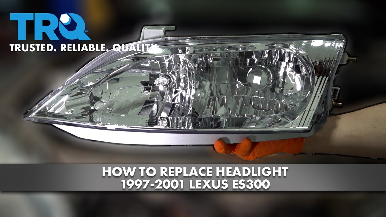 How to Replace Headlights 1997-2001 Lexus ES300 - YouTube