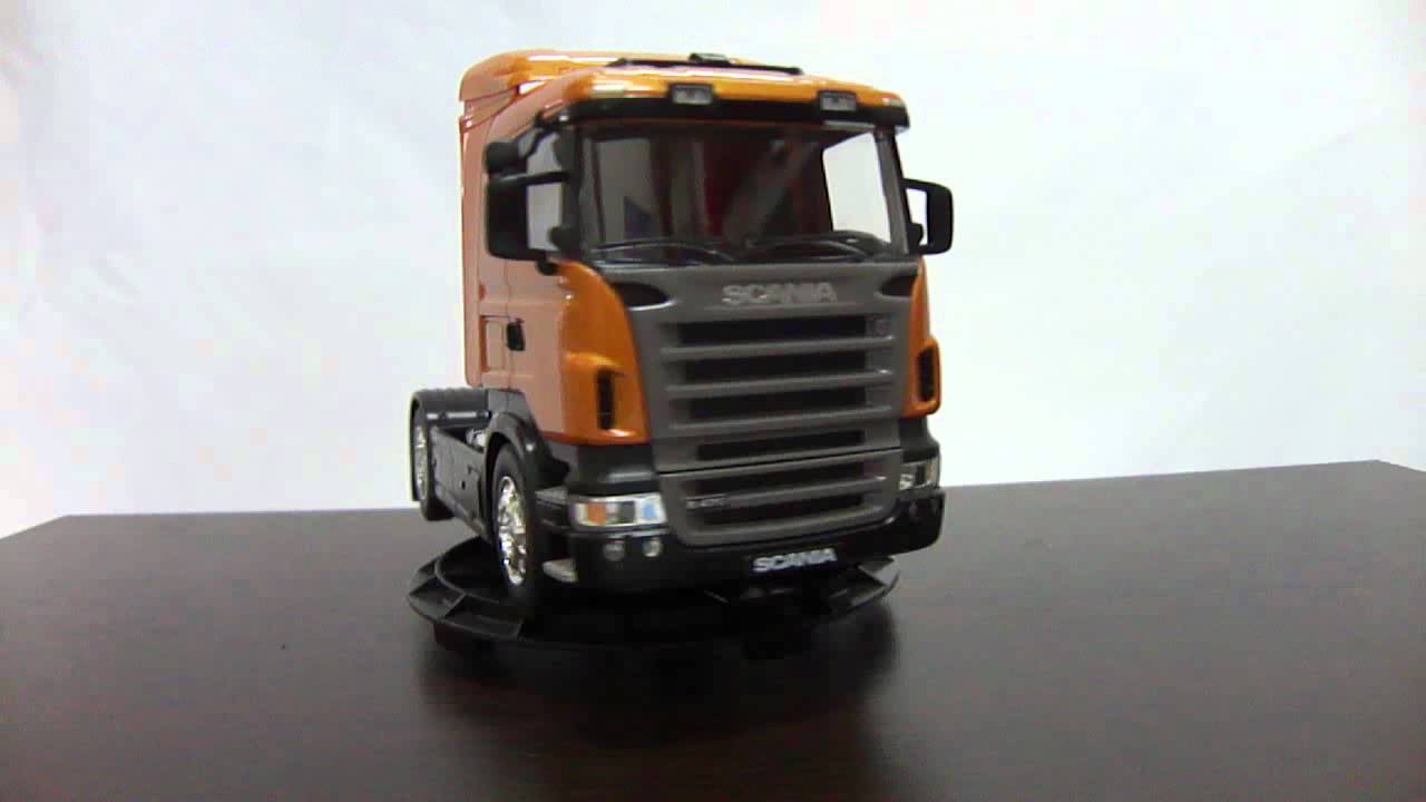 SCANIA TIR 1/32 WELLY - YouTube