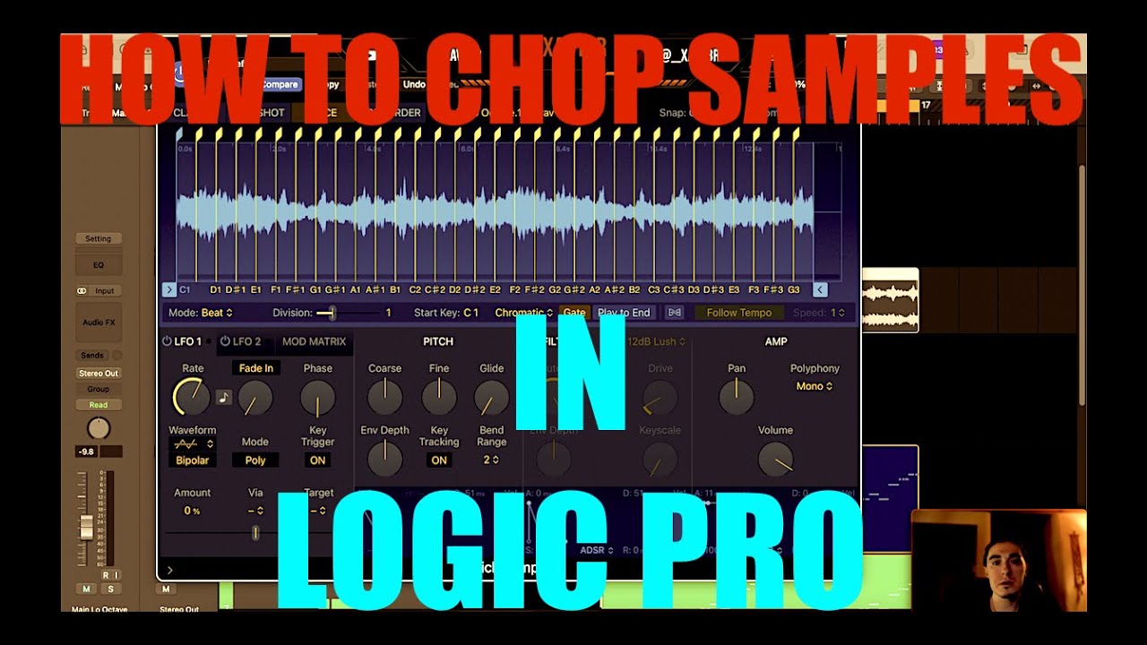How to Chop + Flip Fire Samples (Free Sample Pack) | Logic Pro X ...