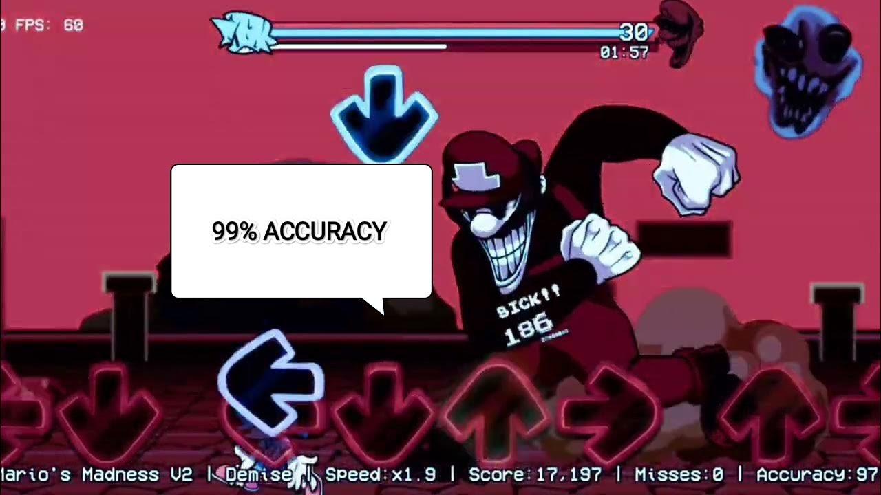 MARIO MADNESS V2 [DEMISE] : MARIO REACT TO MARIO MADNESS | FRIDAY NIGHT ...