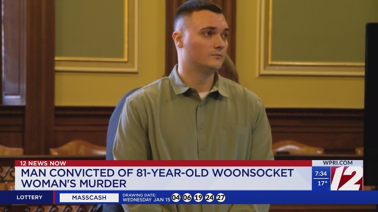 Man found guilty of stabbing 81-year-old Woonsocket woman to death ...