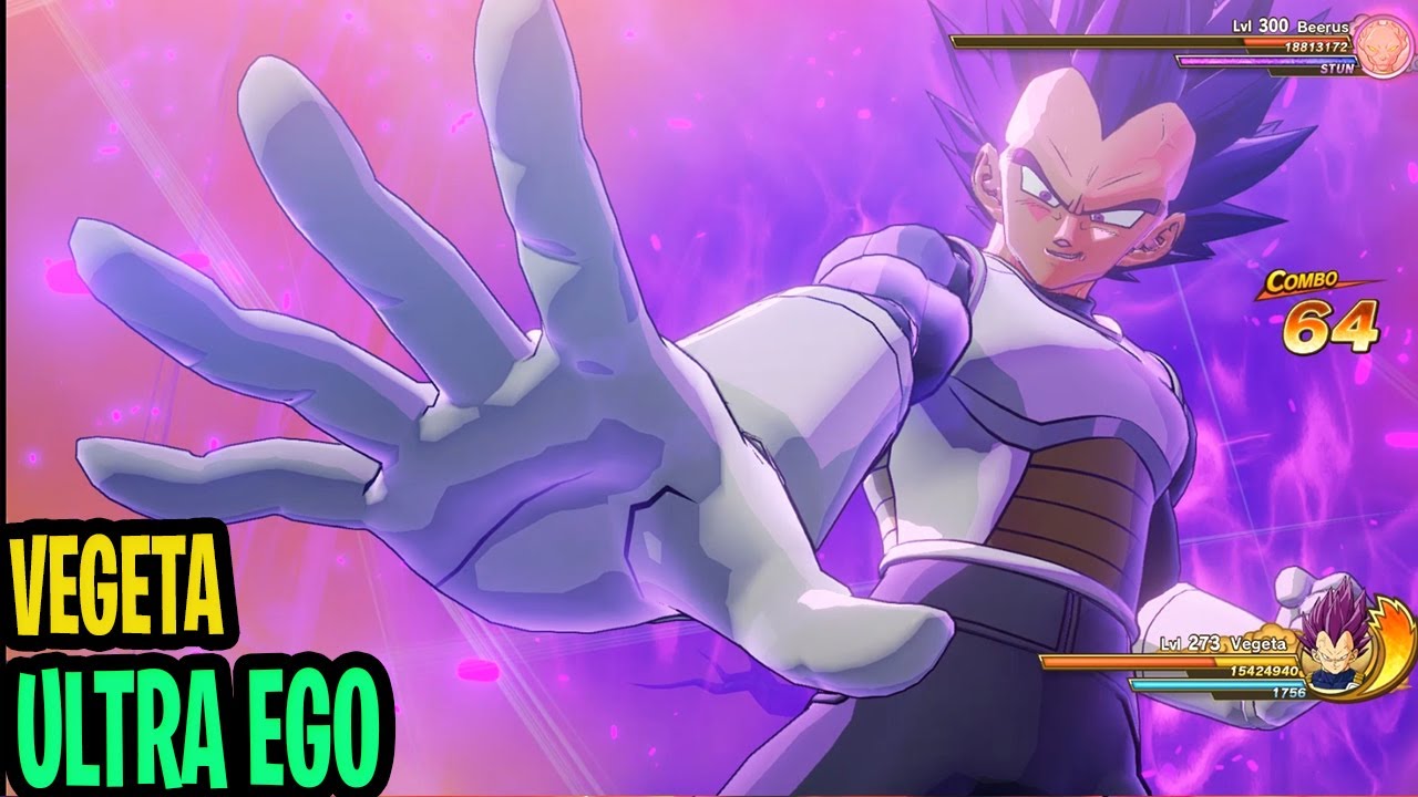 VEGETA ULTRA EGO MOD DRAGON BALL Z KAKAROT - YouTube