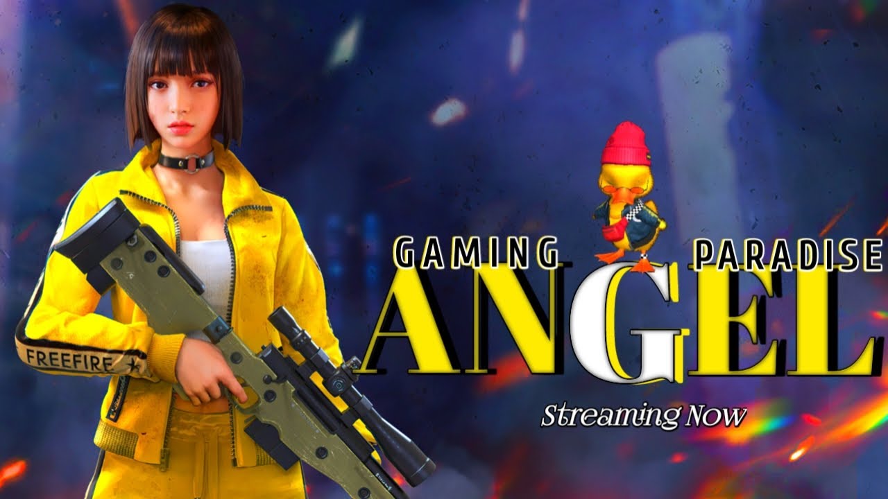 🔥FREE FIRE LIVE !!🔴 with ANGEL 😍| Road to 500 Sub😊| ANGEL GAMING ...