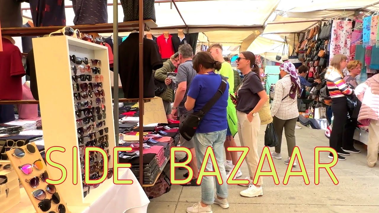 🇹🇷 SIDE WEEKLY BAZAAR ON SATURDAYS TÜRKIYE #side #turkey #Antalya # ...