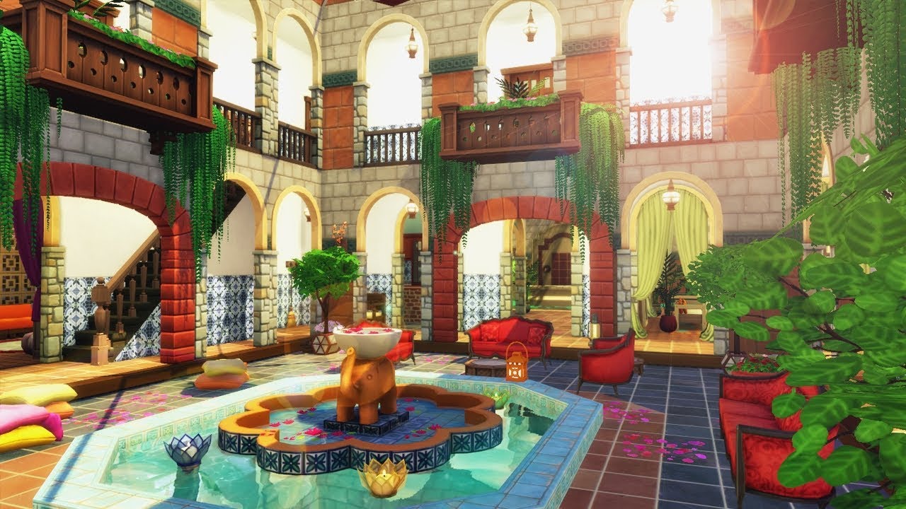 CASA ÁRABE (Arabic House) │ The Sims 4 (Speed Build) - YouTube