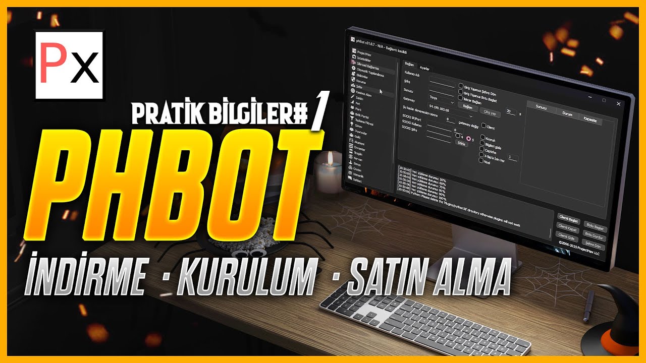 PRATİK BİLGİLER #1 | PHBOT | İNDİRME · KURULUM · SATIN ALMA | #silkroadonline #phbot - YouTube
