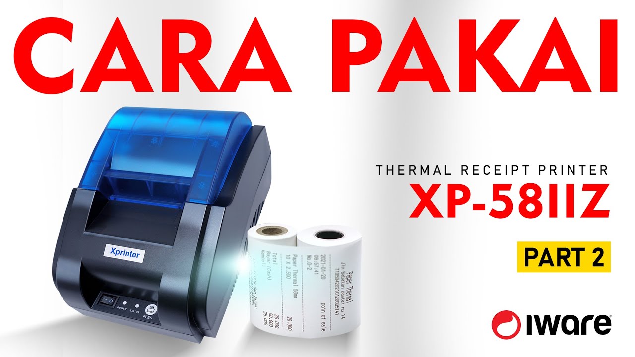 Cara Mudah Menggunakan Printer XP-58IIZ | Tutorial Step by Step - YouTube