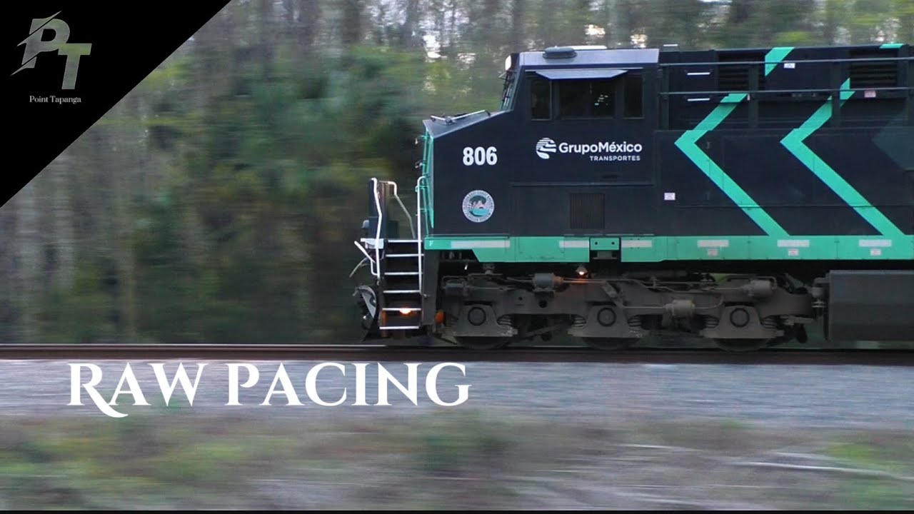 RAW Train Pacing Shots! | FEC, NS, CSX | - YouTube