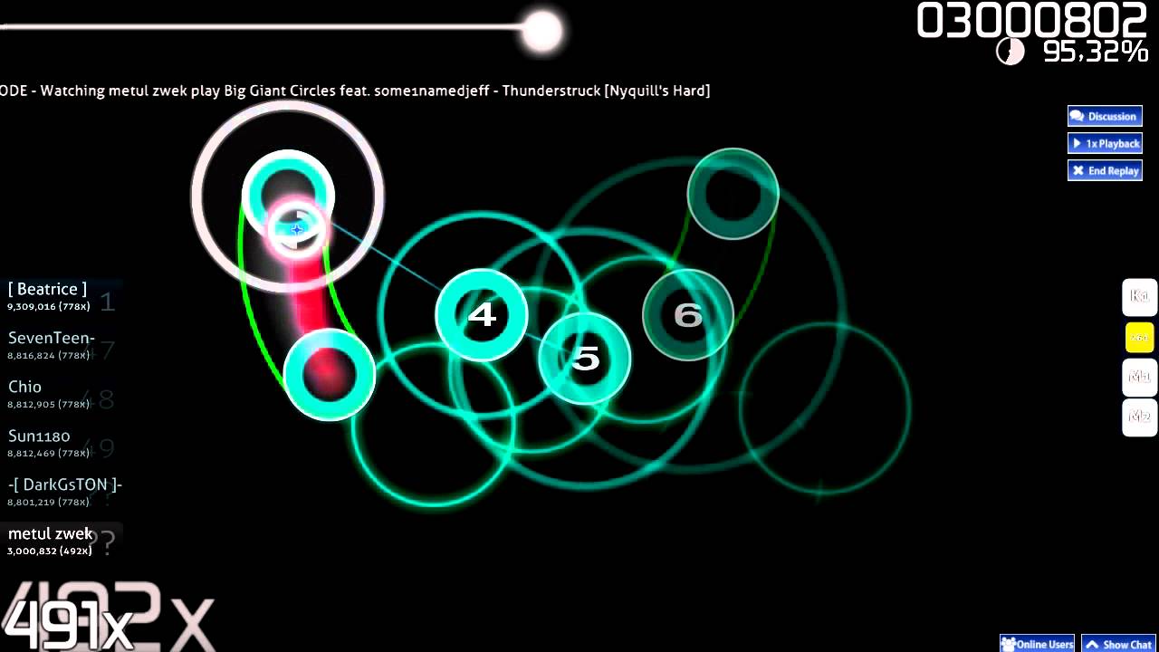 [osu!] combo6 - YouTube
