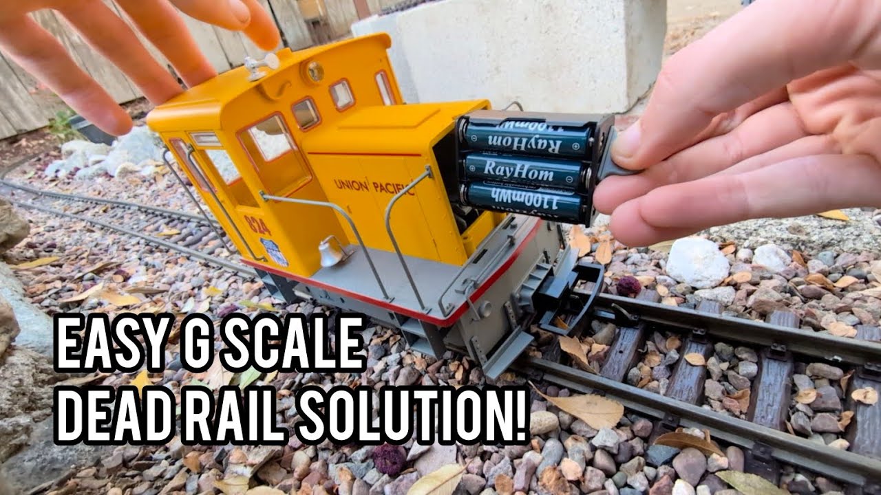 G Scale Trains - Dead Rail Solution! - YouTube