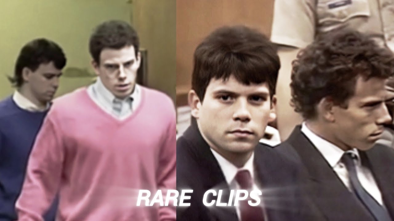 rare clips of lyle and erik menendez! 😱💕 - YouTube
