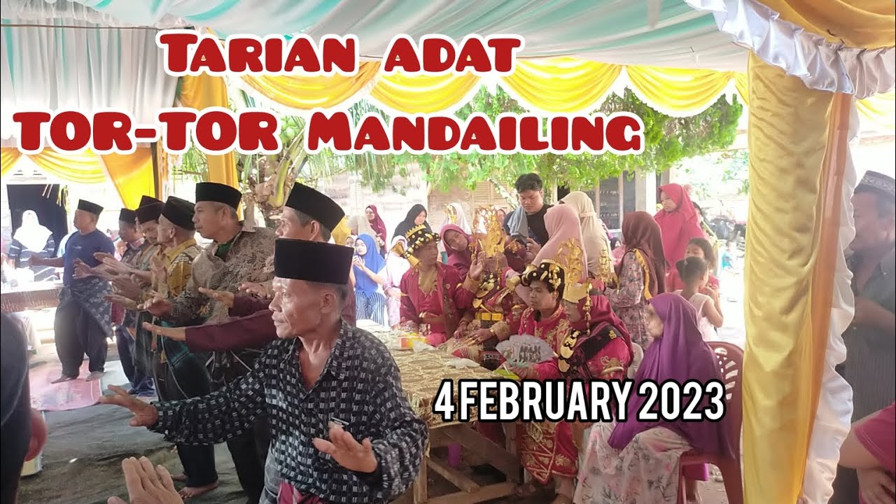 TARIAN ADAT MANDAILING, TOR-TOR - YouTube