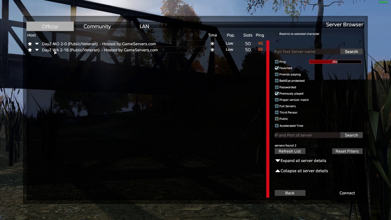WHERE DID ALL THE SERVERS GO?! I can't find my favorited servers ...