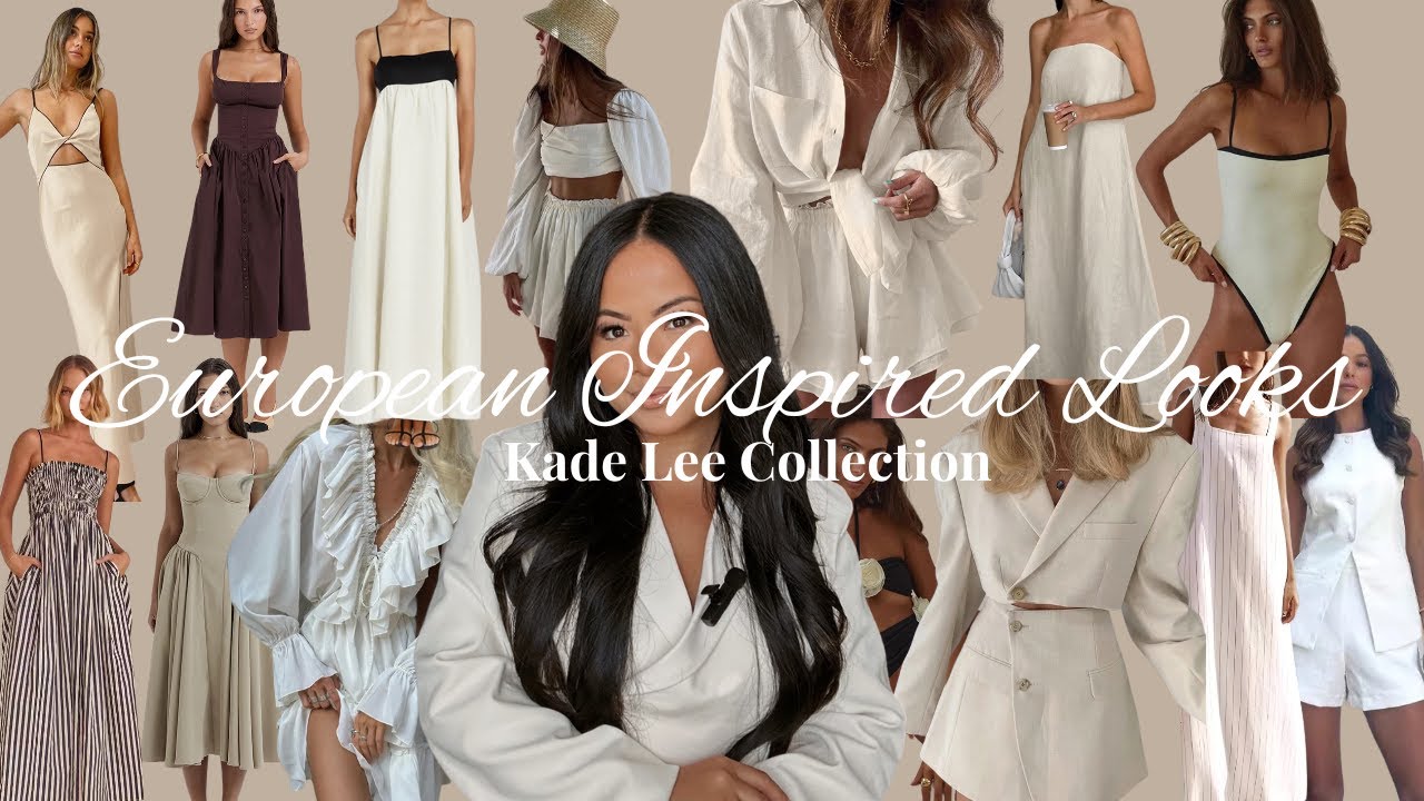 EUROPEAN INSPIRED OUTFITS FROM KADE LEE - YouTube