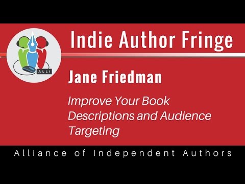 Improve Your Book Descriptions and Audience Targeting: Jane Friedman ...