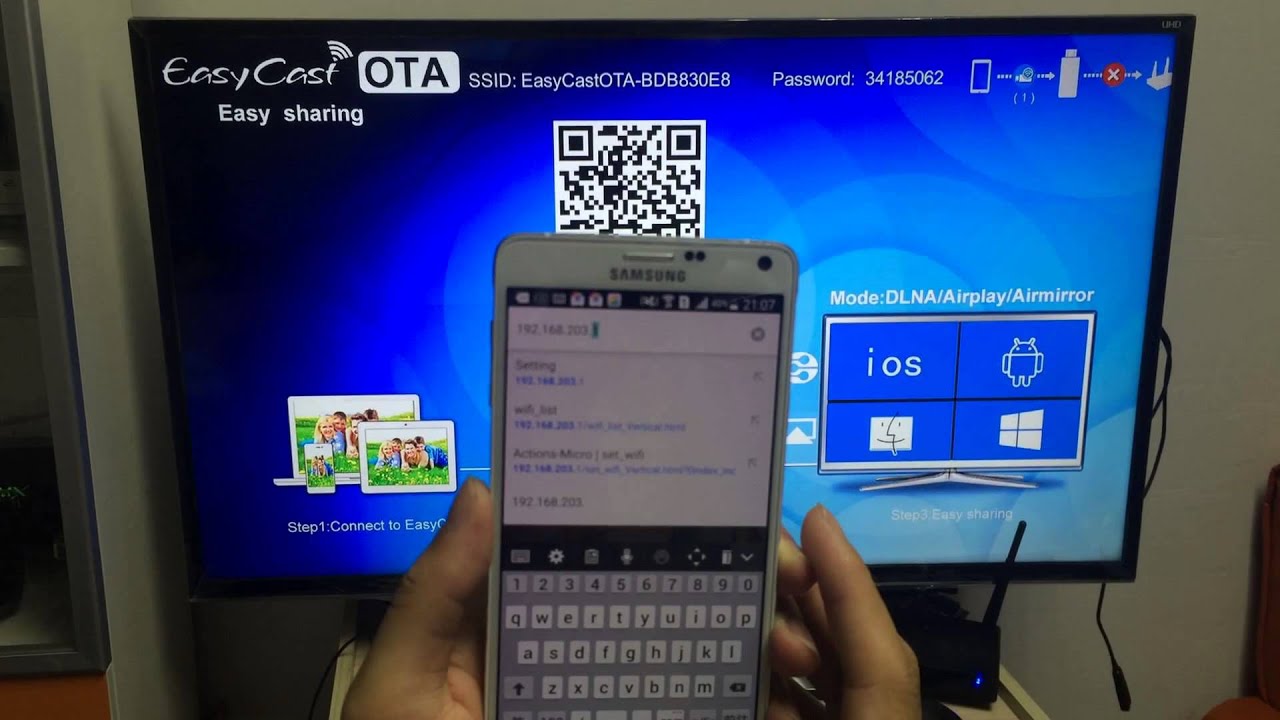 EasyCast OTA video user manual - YouTube