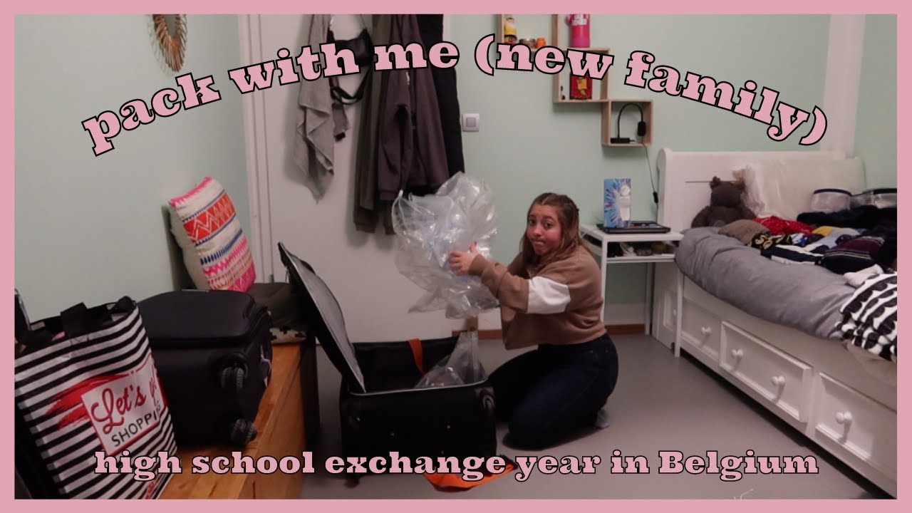 moving host families (pack with me) ~Vlogs With Victoria~ - YouTube