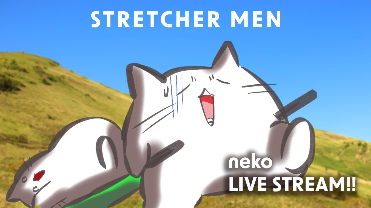 [STRETCHER MEN] 救助猫 [ neko | Live streaming ] - YouTube