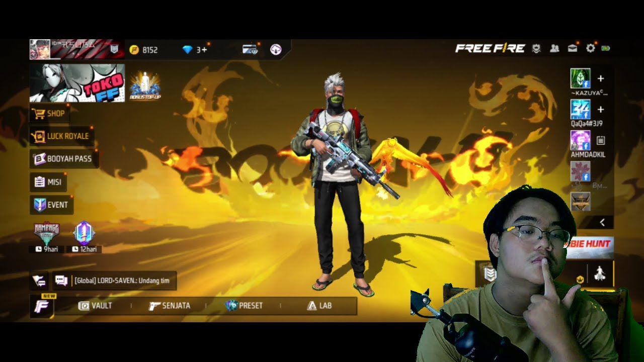 LIVE FF! MABAR FREE FIREE BARENG BOCIL BOCIL JUMP SHOT #2 - YouTube