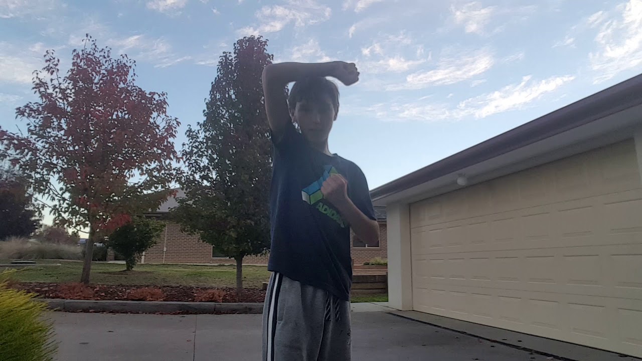 karate blocks and stance lesson - YouTube