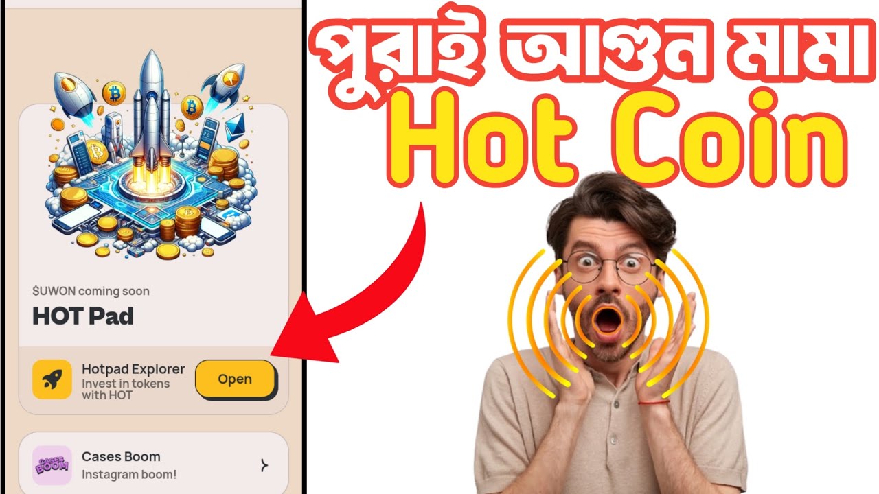 HOT 🔥 Coin Update. How to earn Hot.How much will the warehouse cost ...