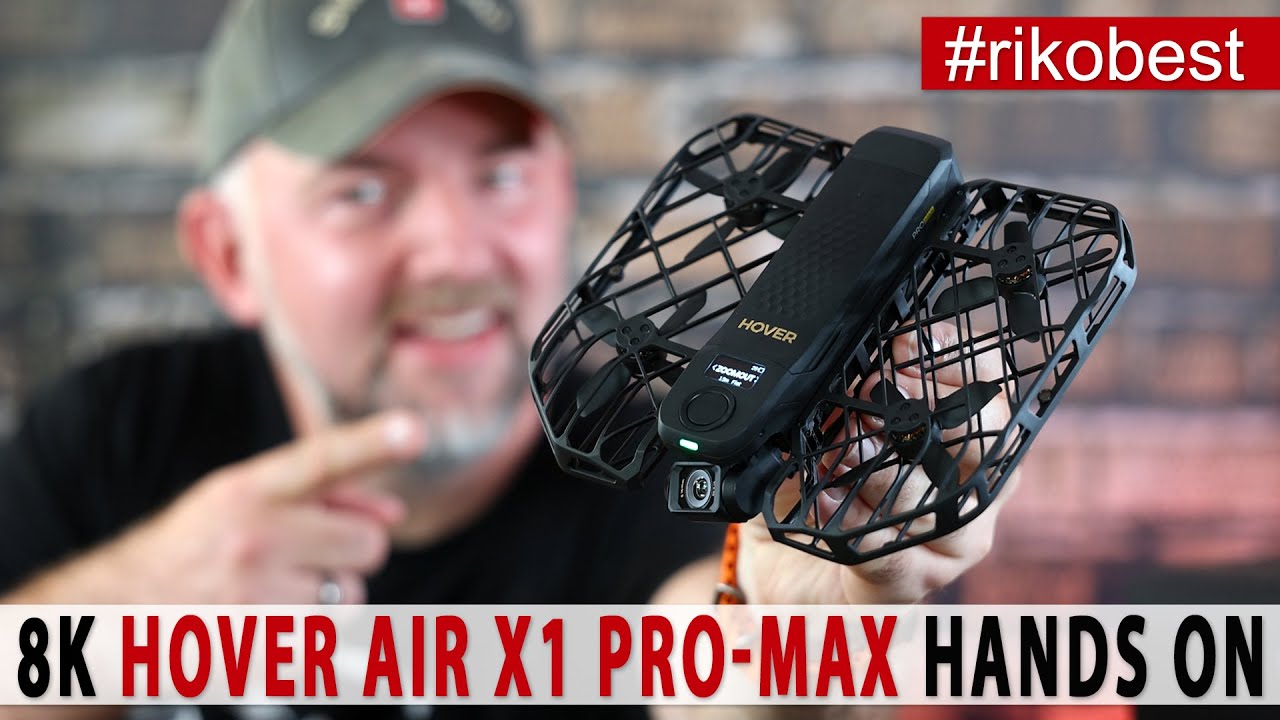 8K HOVER AIR X1 PRO / PROMAX - Hands On - YouTube