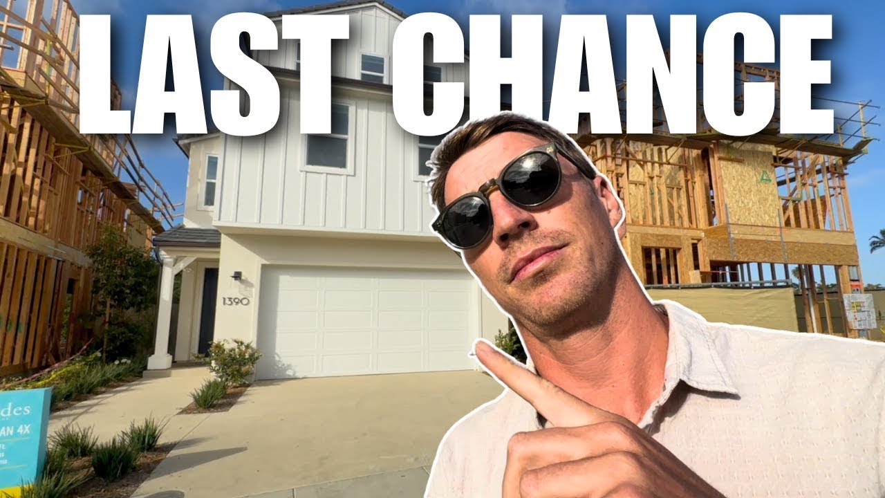 Last Chance for New Homes in Oceanside California - YouTube