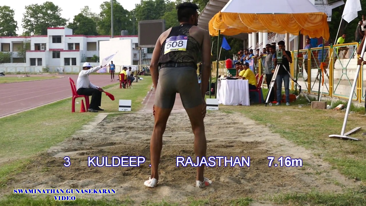 JUNIOR MEN'S LONG JUMP FINAL. 15 th FEDERATION CUP NATIONAL JUNIOR ...