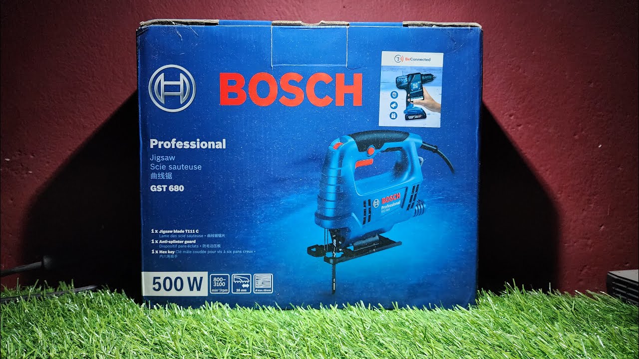 Bosch GST 680 Jigsaw: Precision Cutting Tool | Unboxing and Review ...