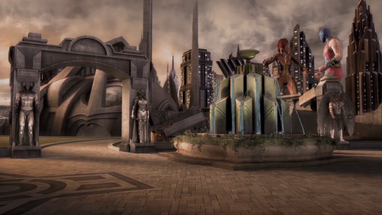 Hall of Justice | Injustice: Gods Among Us - YouTube