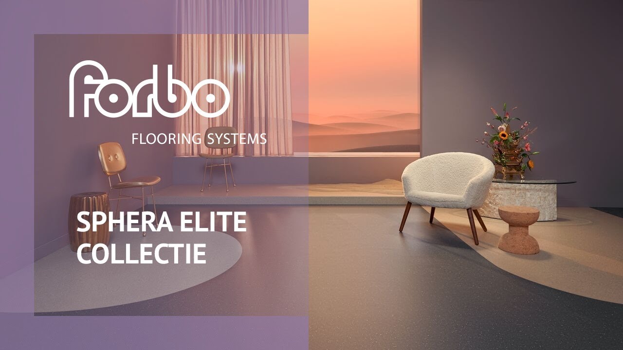 Sphera Elite collectie - homogeen vinyl | Forbo Flooring NL - YouTube