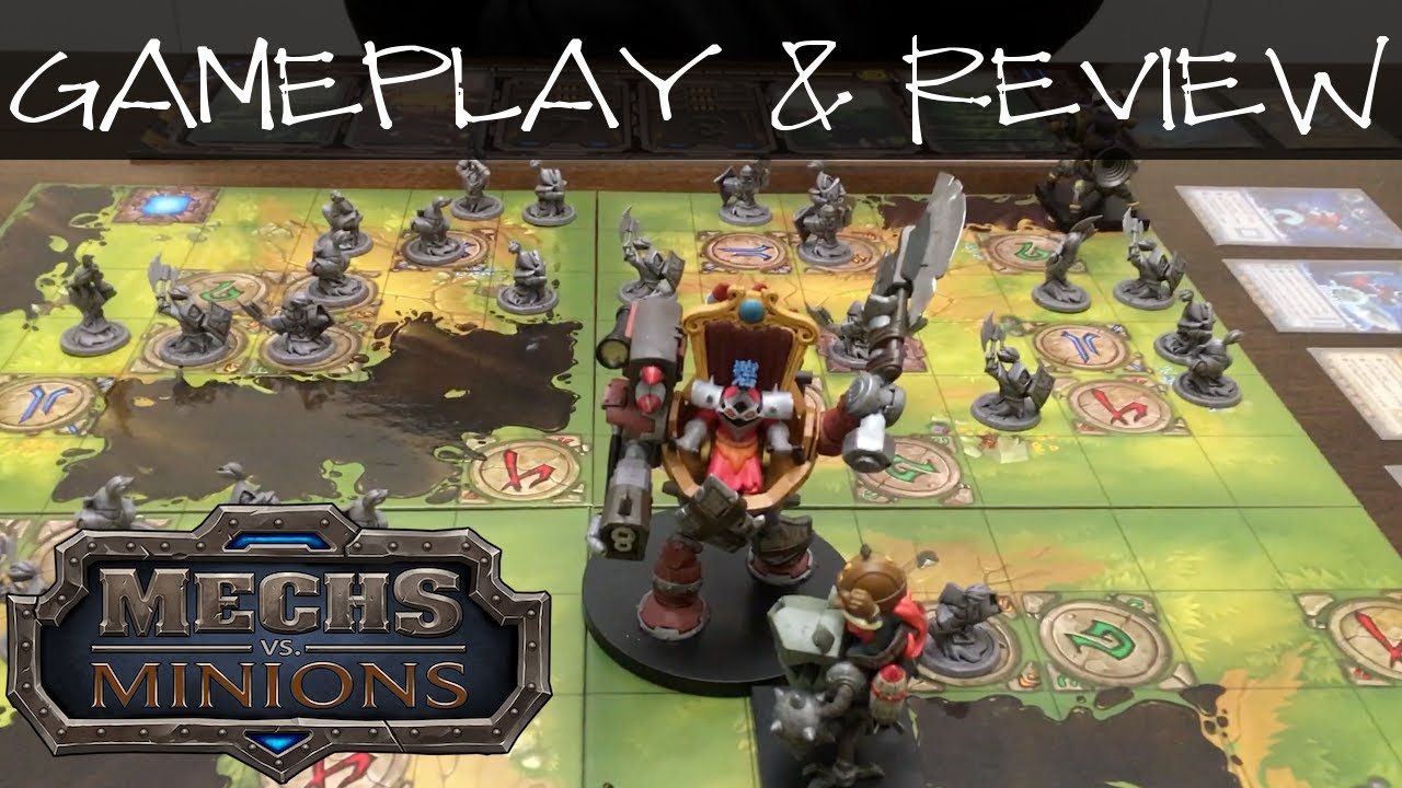 GAMEPLAY & REVIEW: Mech vs Minions - YouTube