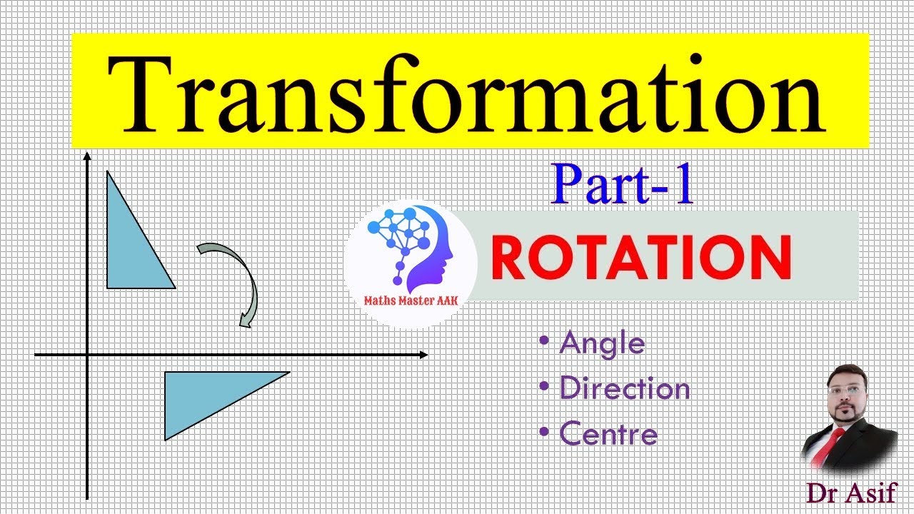 ⭐️Transformations⭐️ Part 1 Rotations. GCSE/IGCSE Maths 😊#MathsMAsterAAK ...