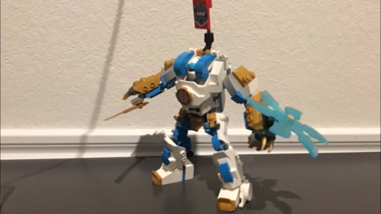 Lego ninjago Zane’s power-up mech EVO: V2 - YouTube
