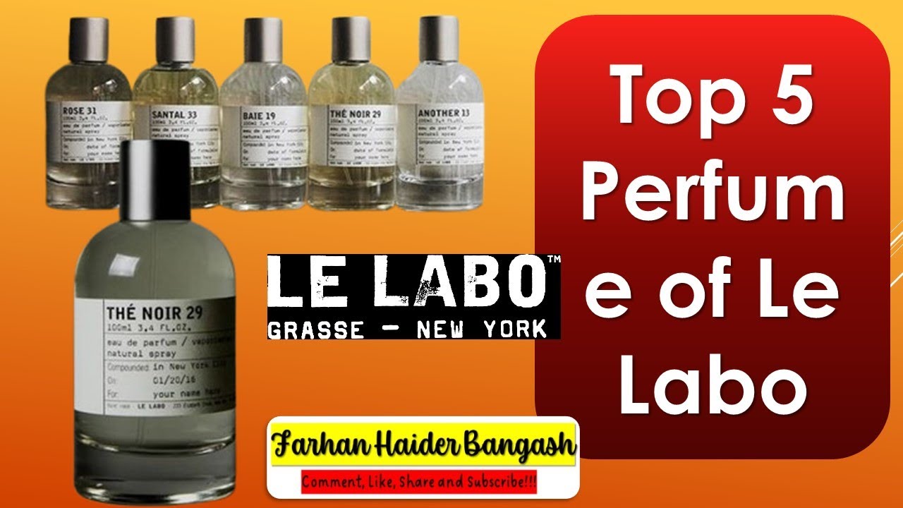 Top 5 five Perfume of Le Labo - YouTube