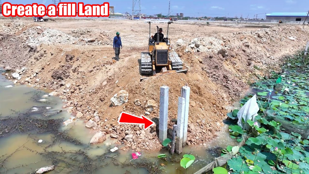 New project Create a fill Land work Many 5Ton Trucks with Technical ...