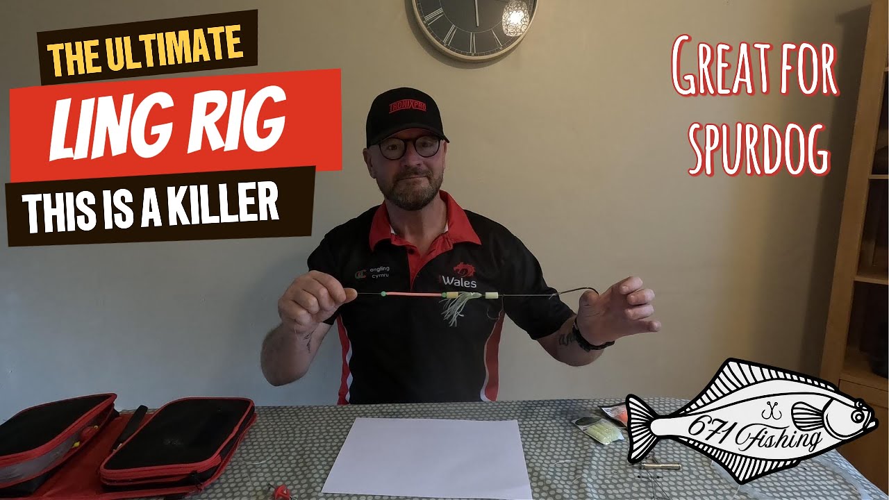 UK Sea Fishing - The Ultimate Ling & Spurdog Rig - This rig is ...