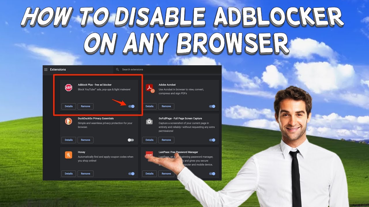 How To Disable AdBlocker On Any Browser | Tutorial (2024) - YouTube