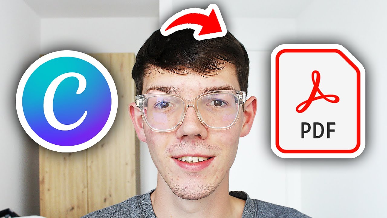 How To Save Canva To PDF - Download As PDF - YouTube
