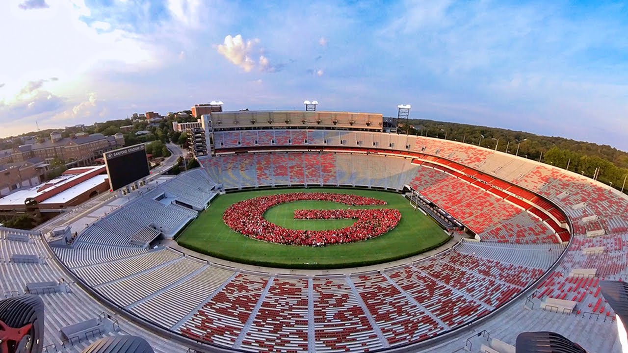 UGA Freshman Welcome Class of 2028 | Power G Time-lapse UltraWide - YouTube